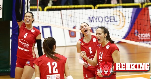 Μαρκόπουλο-Ολυμπιακός 0-3 σετ (Τελικό) - ΒΟΛΕΪ - REDKING